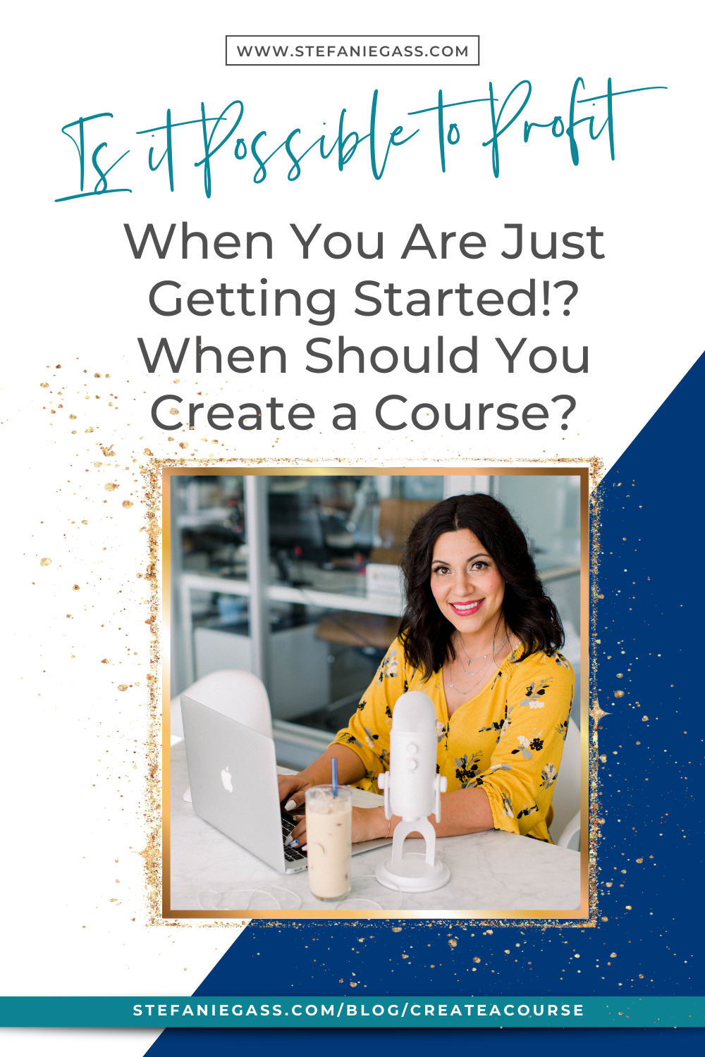Possible to PROFIT When Just Starting!? Create a Course?