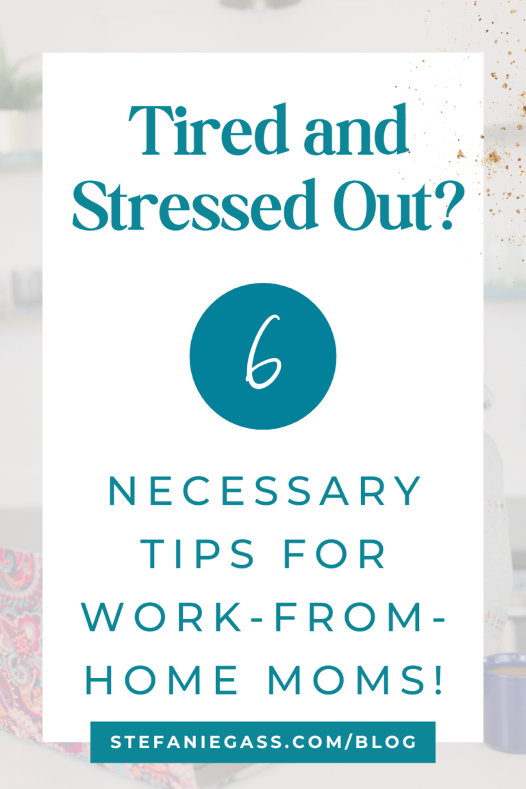 How to Start Feeling More Energetic for Work-from-home Moms!