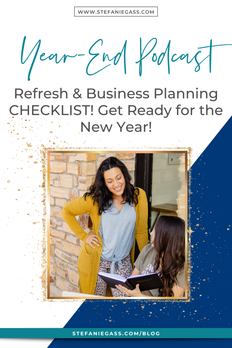 Business Planning Checklist! Get Ready for the New Year!