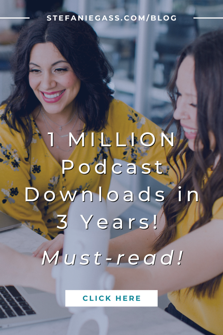Podcast Client Testimonial: 1 Million Downloads in 3 Years!