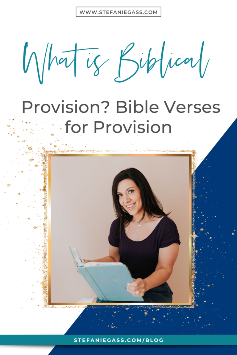 What is Biblical Provision? Bible Verses for Provision