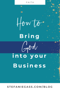 How to Partner With God as a Faith-Based Entrepreneur!