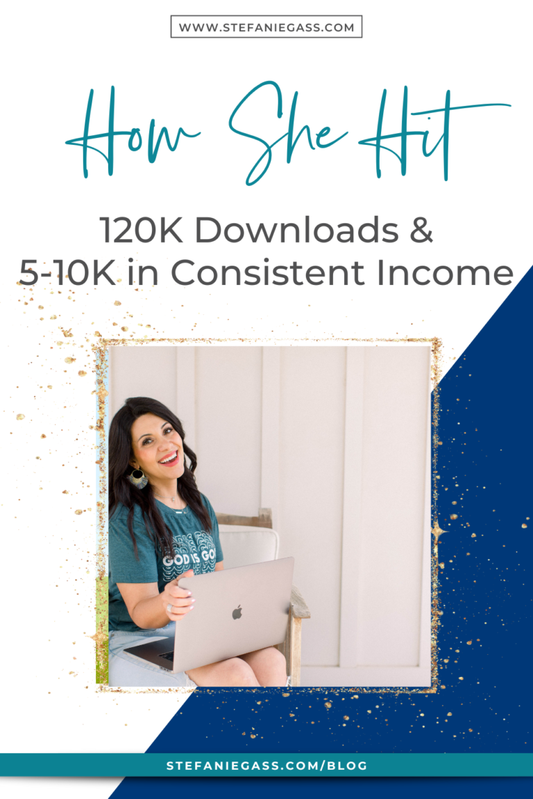 How She Hit 120K Downloads & 5-10K in Consistent Income