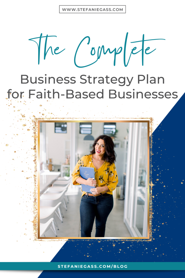 The Complete Business Strategy Plan for Faith-Based Businesses