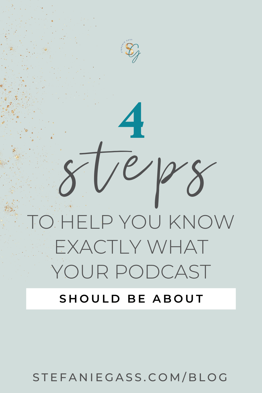 4 Steps to Help You Know What Your Show Should Be About!