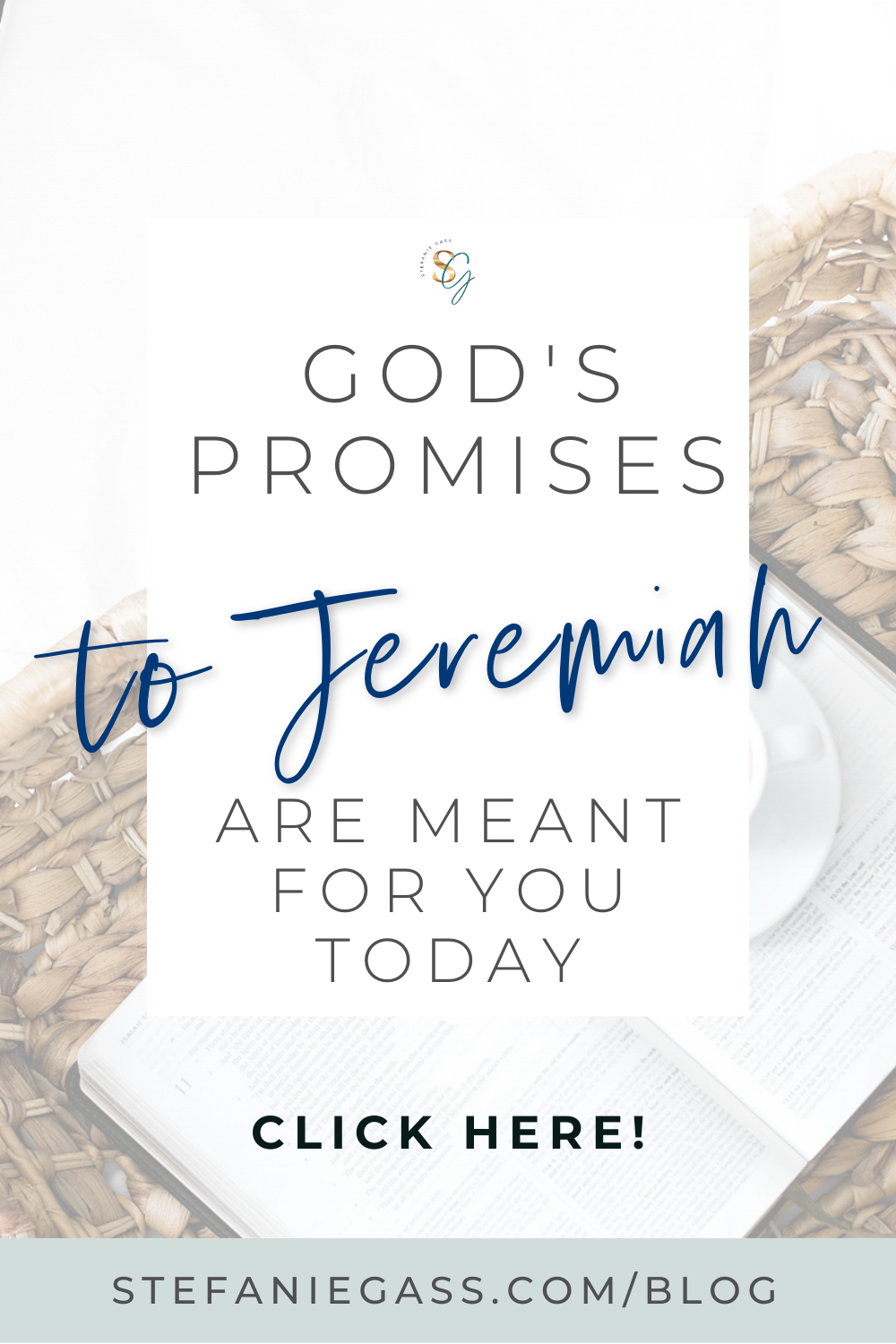 Avoiding The Call of God? 9 Promises from the Book of Jeremiah