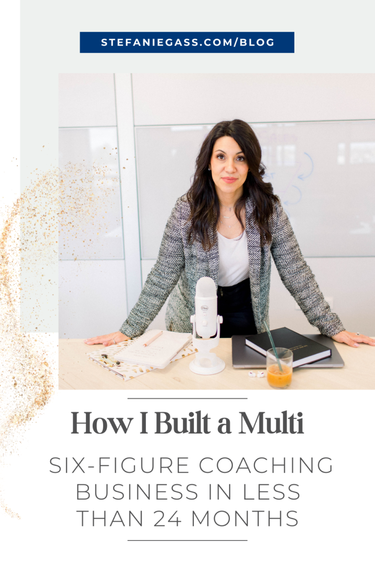 How I Built a Multi Six-Figure Coaching Business