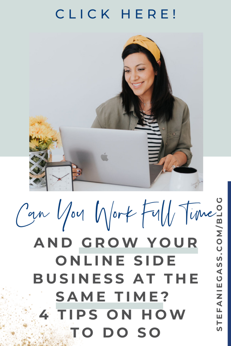 4 tips to find time to work your side business