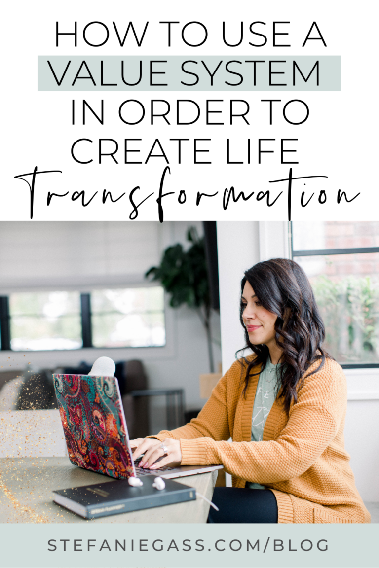6-Steps to Goal Setting With Your Value System