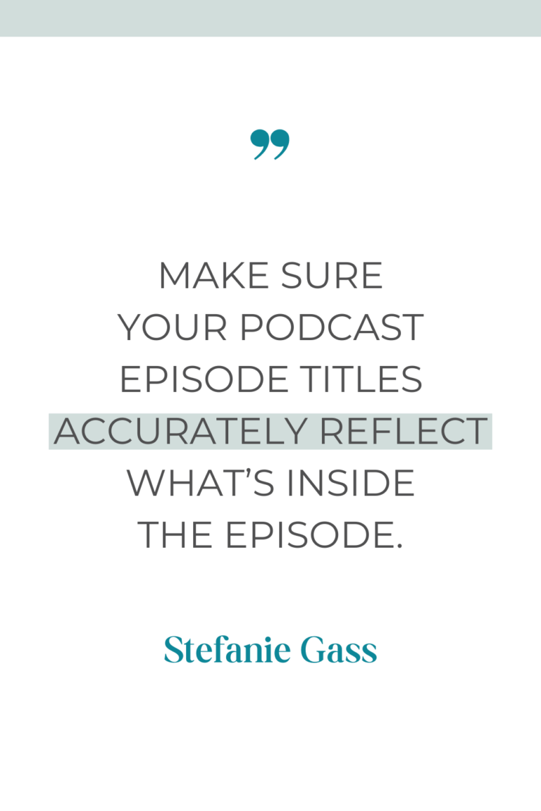The 5 Worst Ways to Title Your Podcast Episodes