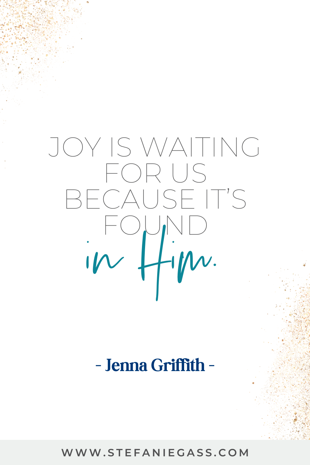 How to Have Joy Even When Life is Hard with Jenna Griffith