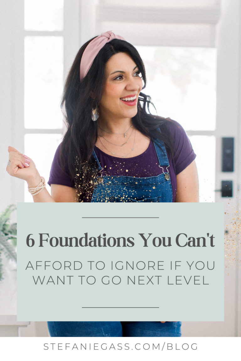 Next Level: 6 Foundations You Can't Ignore
