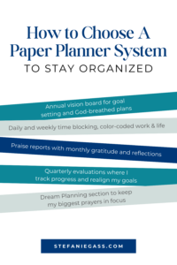 Productivity & Paper Planner in Life and Business