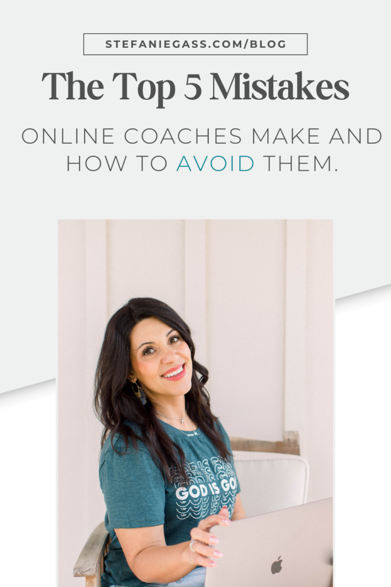 Top 5 Mistakes Online Coaches Make ( And How To Avoid Them!)