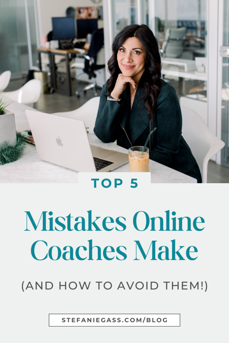 Top 5 Mistakes Online Coaches Make ( And How To Avoid Them!)