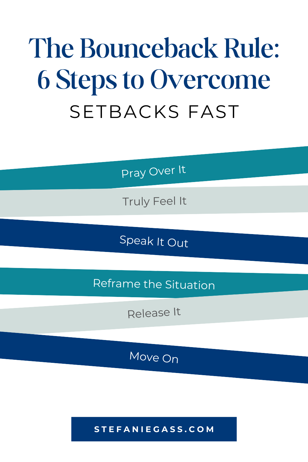 The Bounce Back Rule: 6 Steps to Overcome Setbacks Quickly