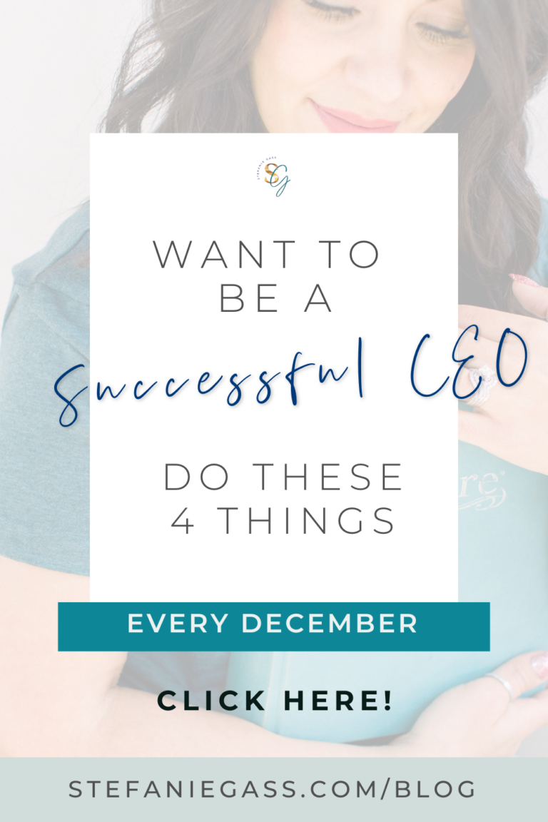 4 Things To Do Every December As A Successful CEO