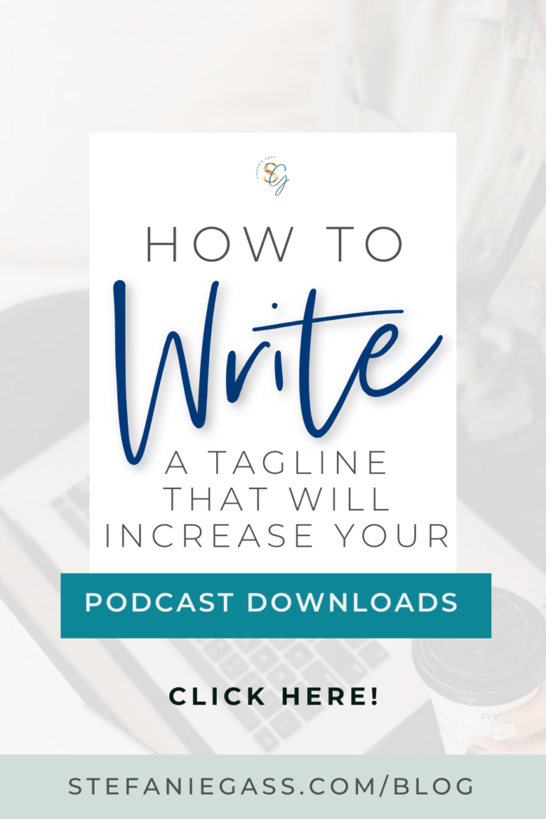 How to Clarify Your Brand and Podcast Tagline - Live Coaching