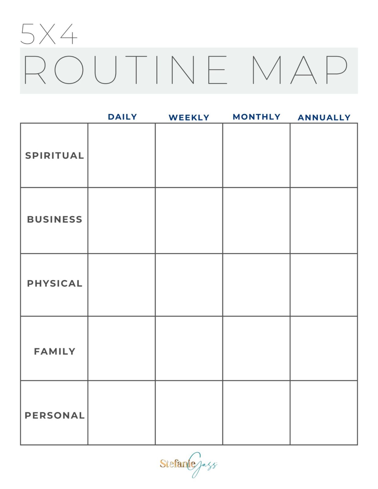 Routine Map to Hit Your Goals in 2024