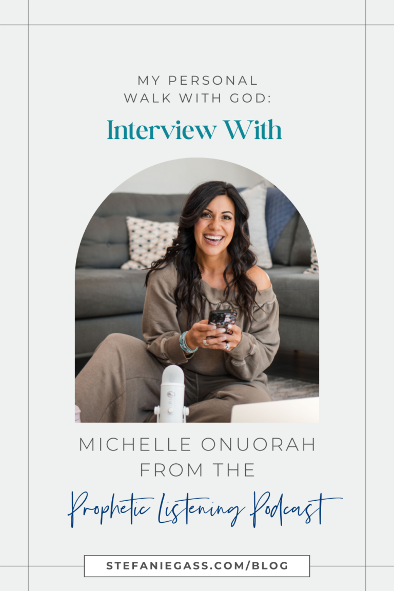 My Walk With God - Interview with Michelle Onuorah