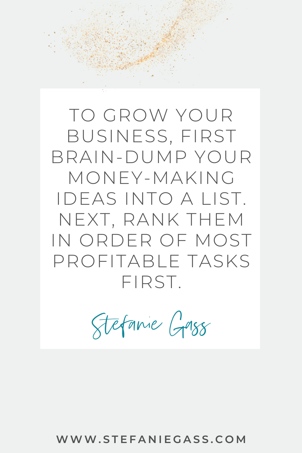 Grow Your Business One Simple Step at a Time