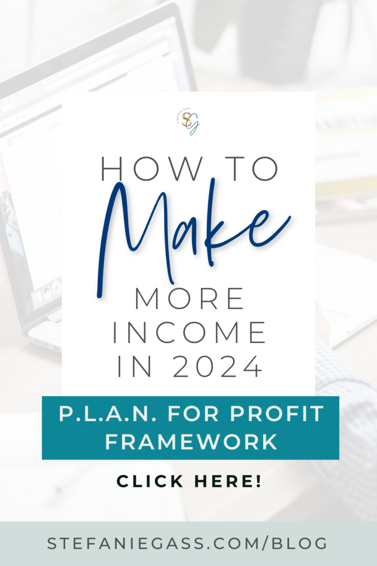 P.L.A.N. for Profit Framework: Make More Income in 2024