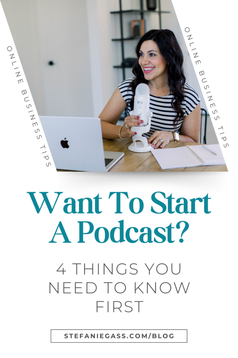 Before You Start a Podcast, 4 Things You Need to Know