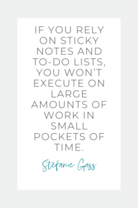 5 Steps to Get Work Done When Your Week Gets Busy