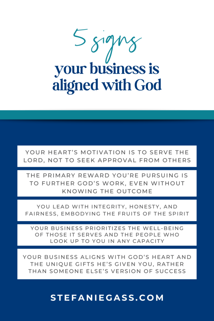 Is Your Business Aligned with God? 4 Signs of a Kingdom Business