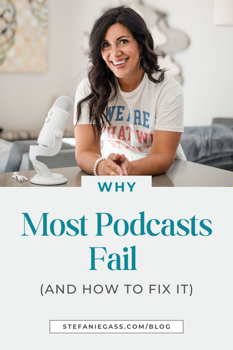 Why Most Podcasts Fail (And How to Fix It)