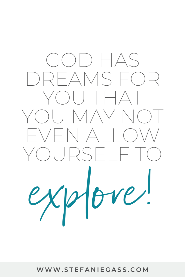 Dream With God and Find A Fresh Vision With Polly Payne